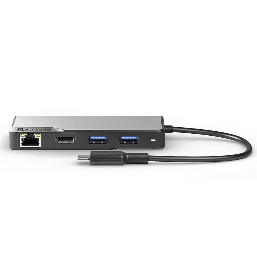 Alogic Fusion ALPHA USB Type C Docking Station - Space Gray - 4K - 3840 ...
