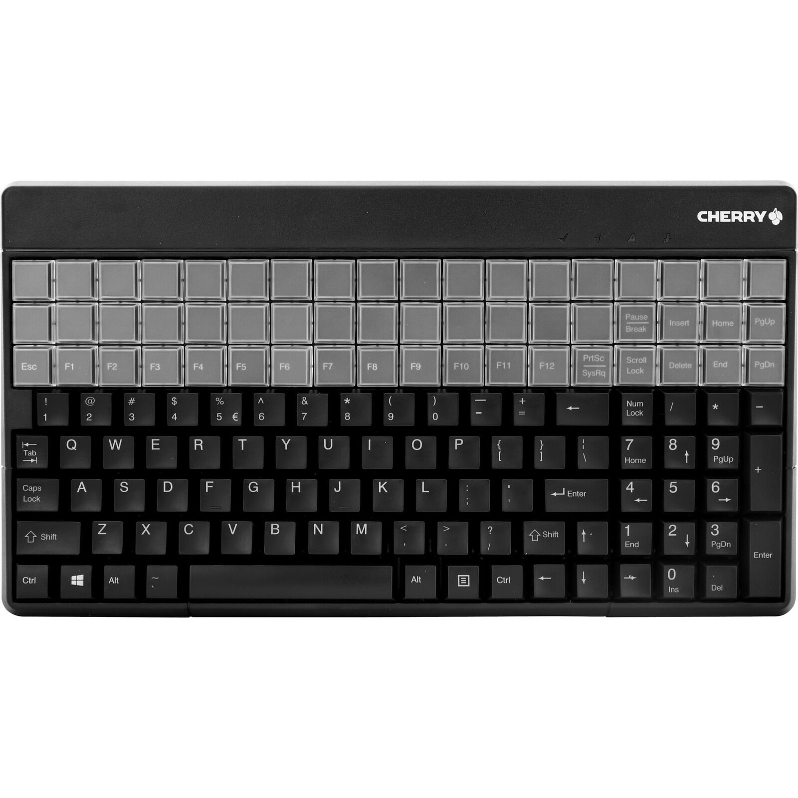 CHERRY G86-61400EUADAA POS Keyboard - QWERTY Layout - 135 Key(s) - 135 ...