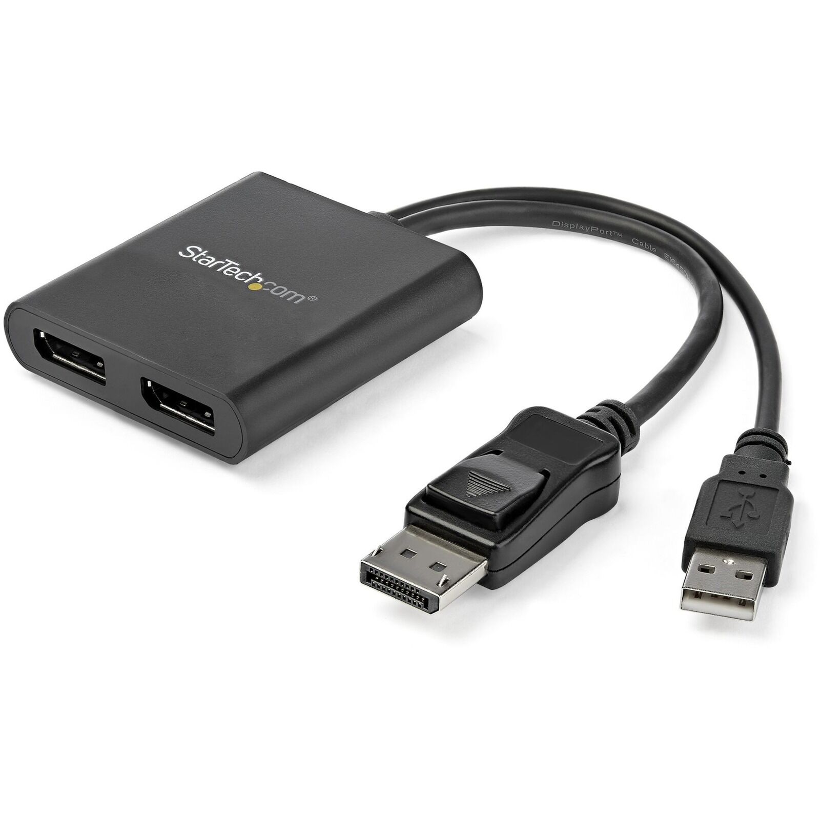 StarTech.com Dual-Monitor DisplayPort 1.2 Splitter, DisplayPort to 2x ...