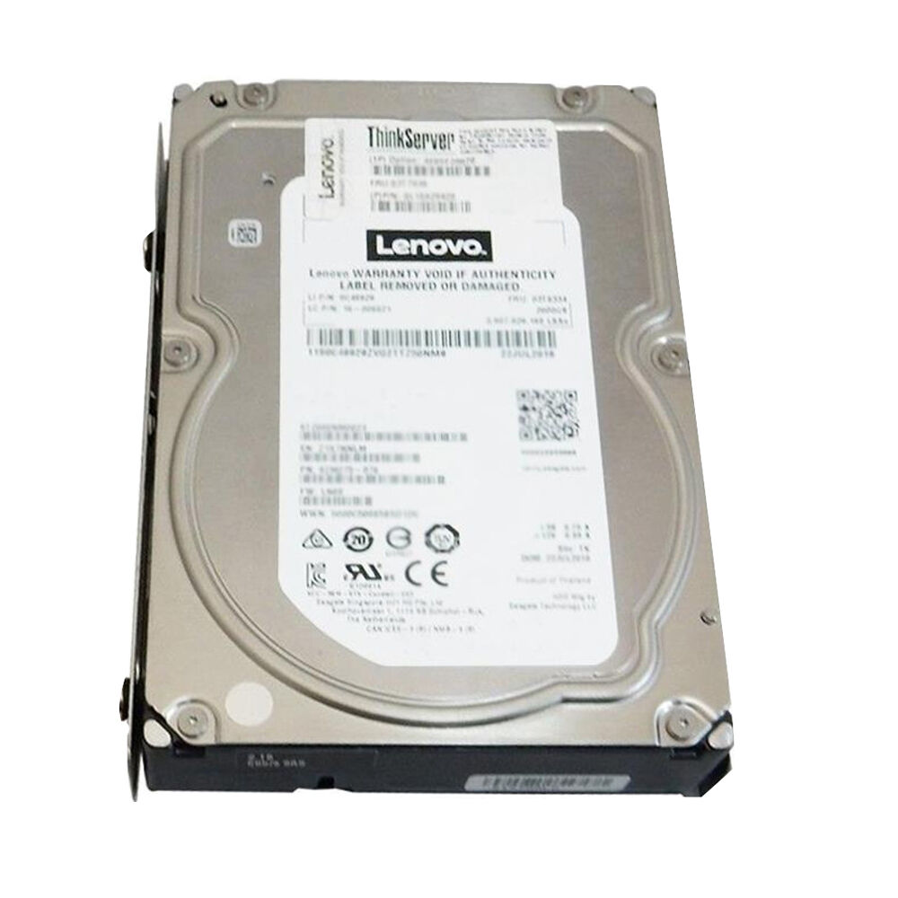 Lenovo 2 TB Hard Drive - 3.5" Internal - Near Line SATA (NL-SATA) (SATA ...