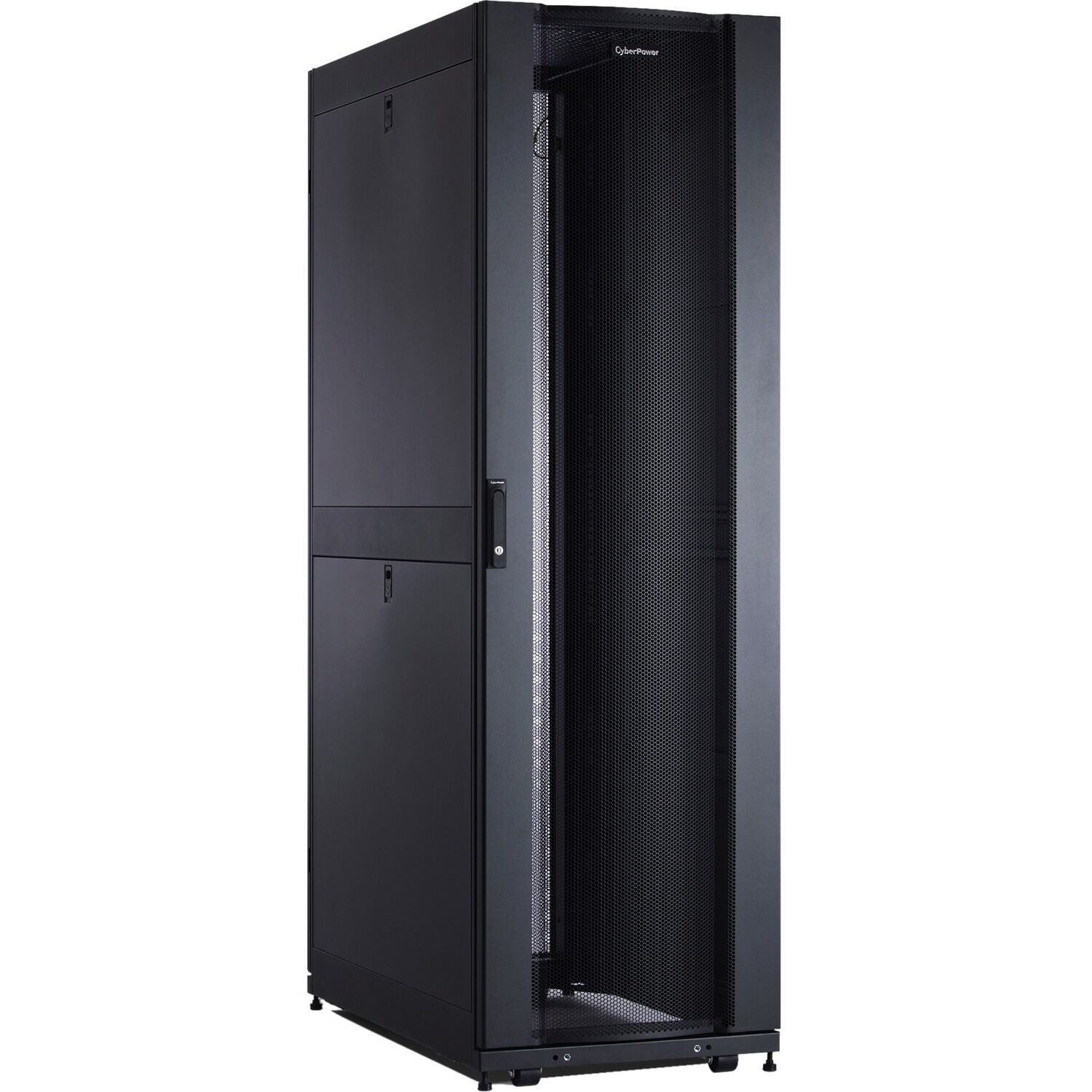 CyberPower CR42U11001 42U Rack Cabinet for Server, LAN Switch, Patch ...