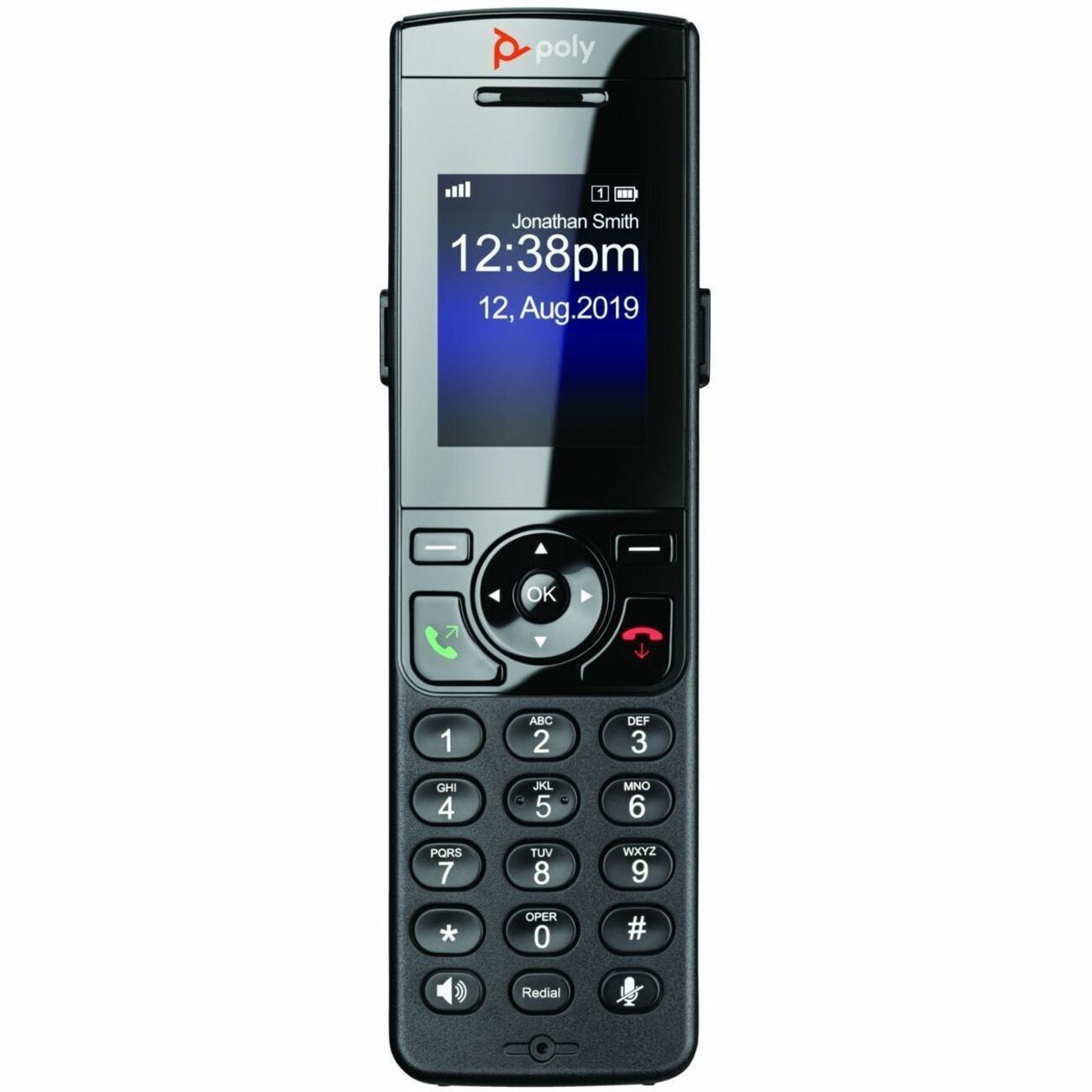 Poly VVX D230 DECT 1880-1900 MHz Base Station and DECT Phone Handset ...