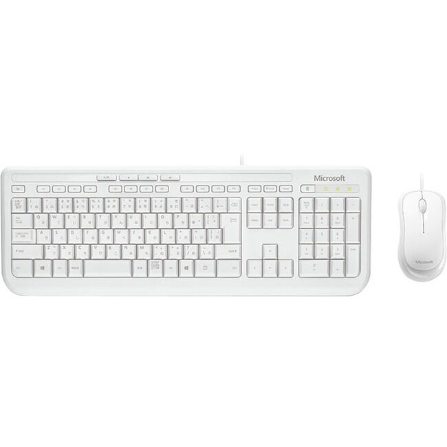 Microsoft Keyboard & Mouse - QWERTY - USB Cable Keyboard - Keyboard ...