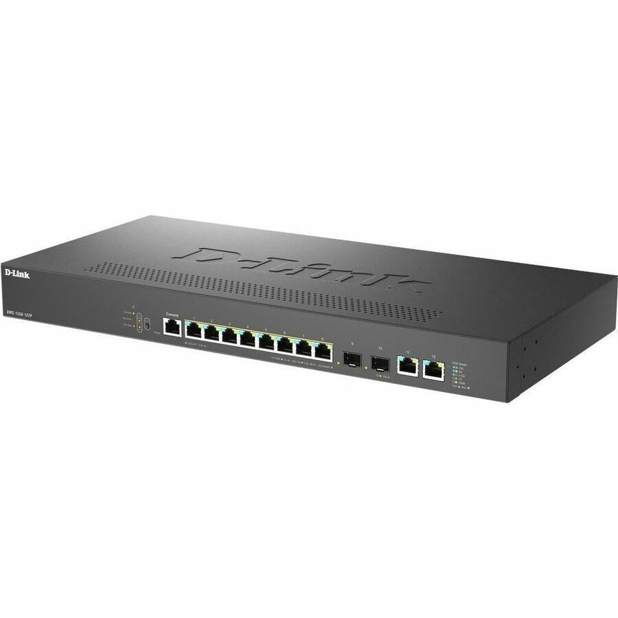 12-Port Multi-Gigabit Smart Managed PoE+ Switch with 8 2.5G PoE+ ports ...