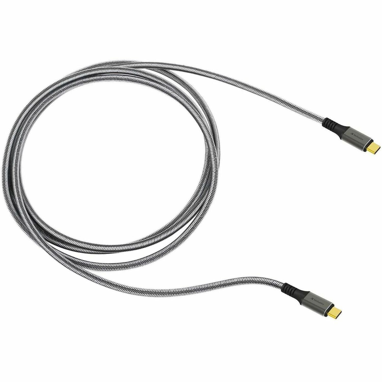Verbatim Cable 240W USB-C to USB-C 120CM 20GBPS