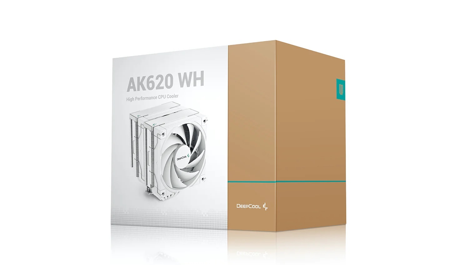 Buy Your DeepCool AK620 WHITE Performance CPU Cooler Today!