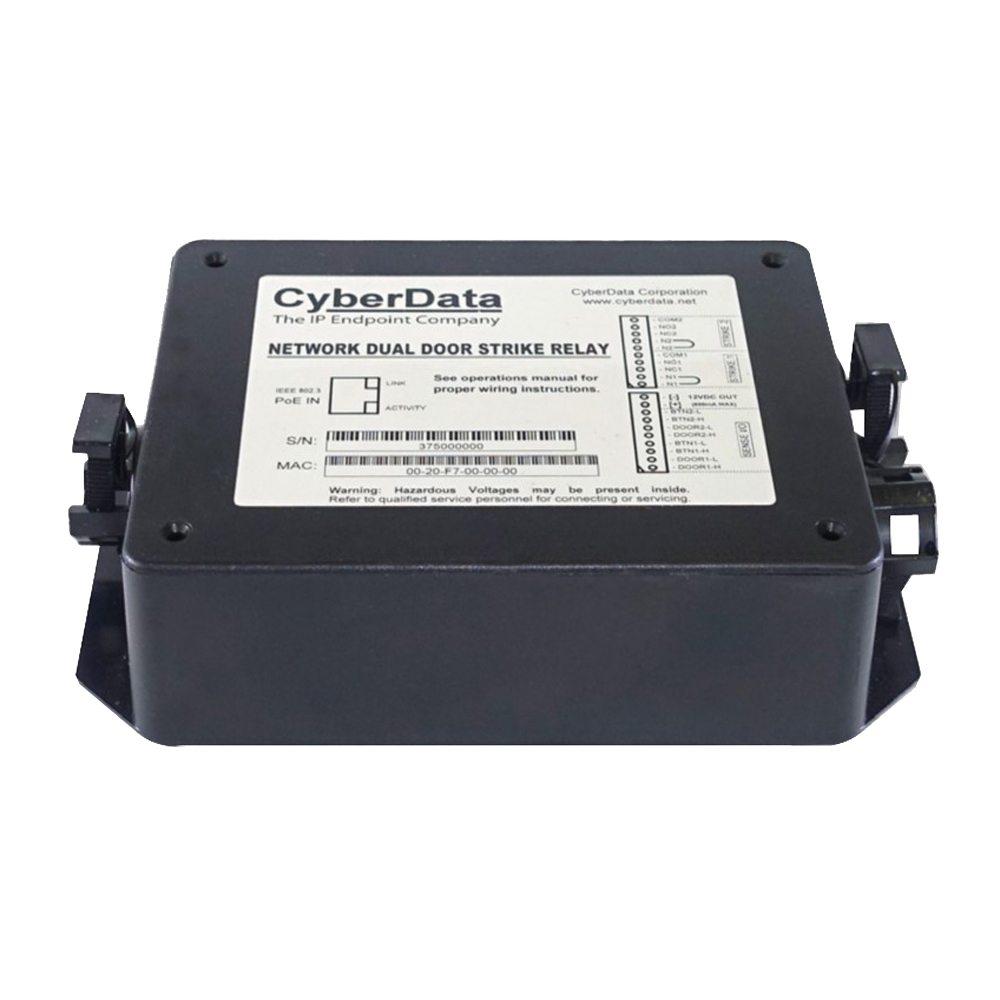 CyberData 011375 Networked Dual Door Strike Relay Module