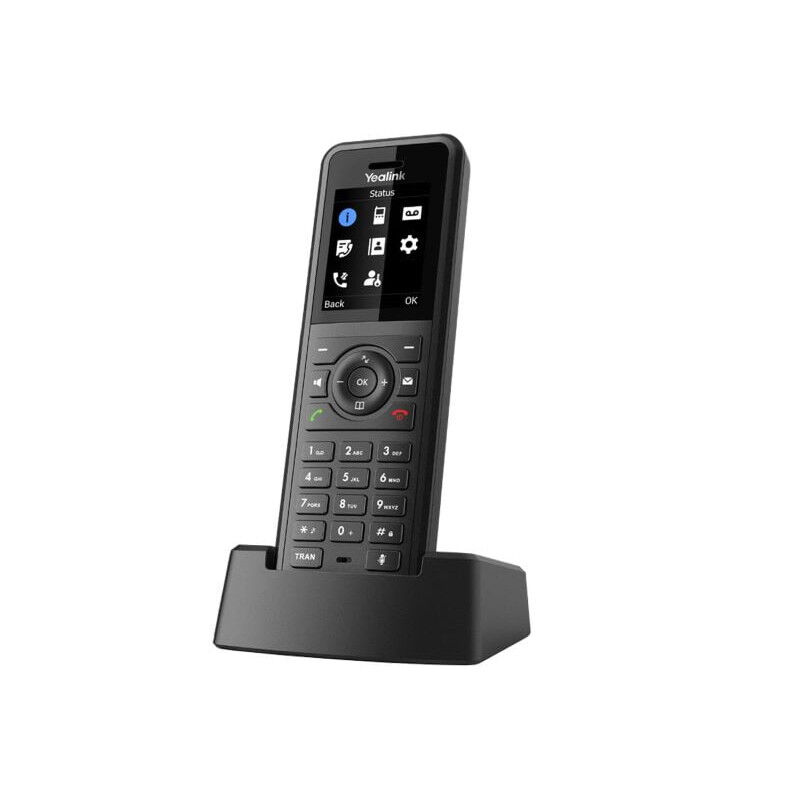 Yealink W57R Professional Business DECT Handset, 1.8' Color Screen, HD ...