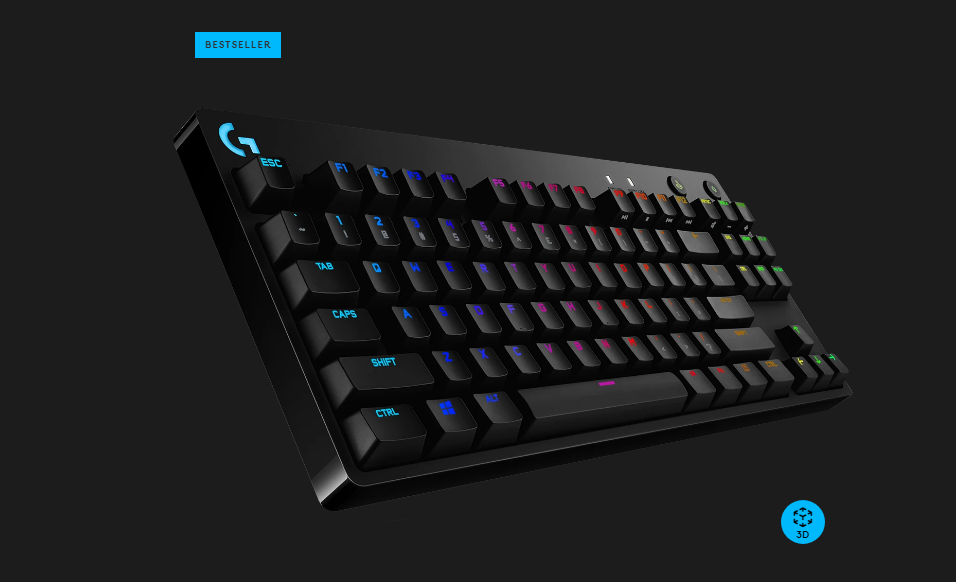 Logitech G PRO X TKL Wireless Mech Gaming Keyboard Black Internet ...