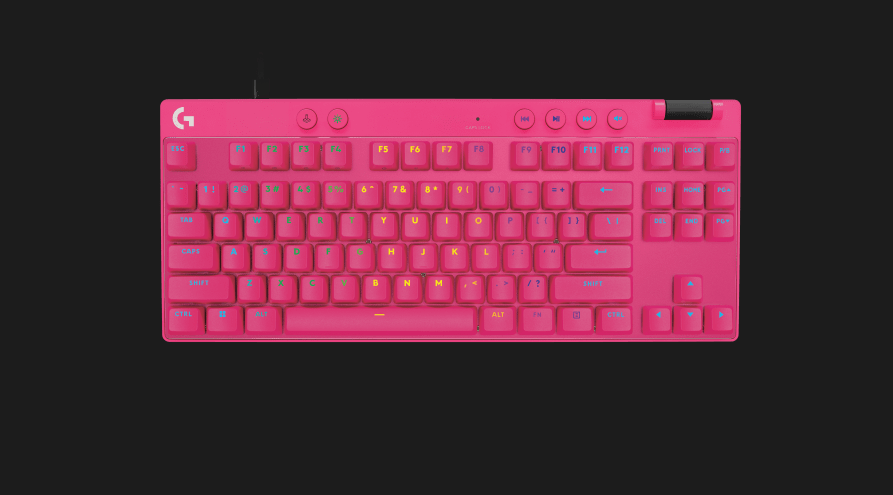 Logitech G PRO X TKL RAPID KB ANALOG MAGENTA Internet access for ...