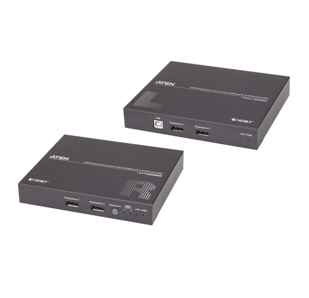 Buy Your Aten CE924 USB DisplayPort Dual View HDBase 2.0 KVM Extender ...