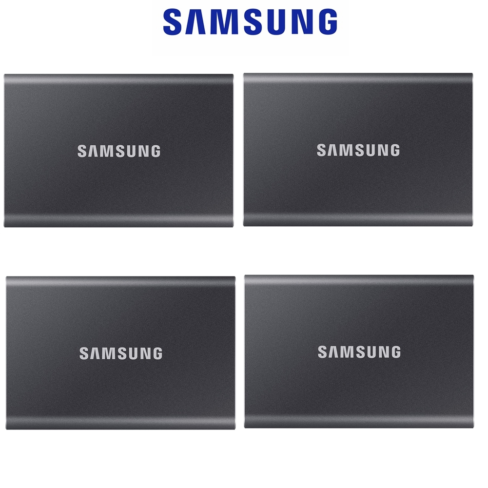 SSD Samsung Portable Solid State Drive T7 500GB 1TB 2TB Titan Gray