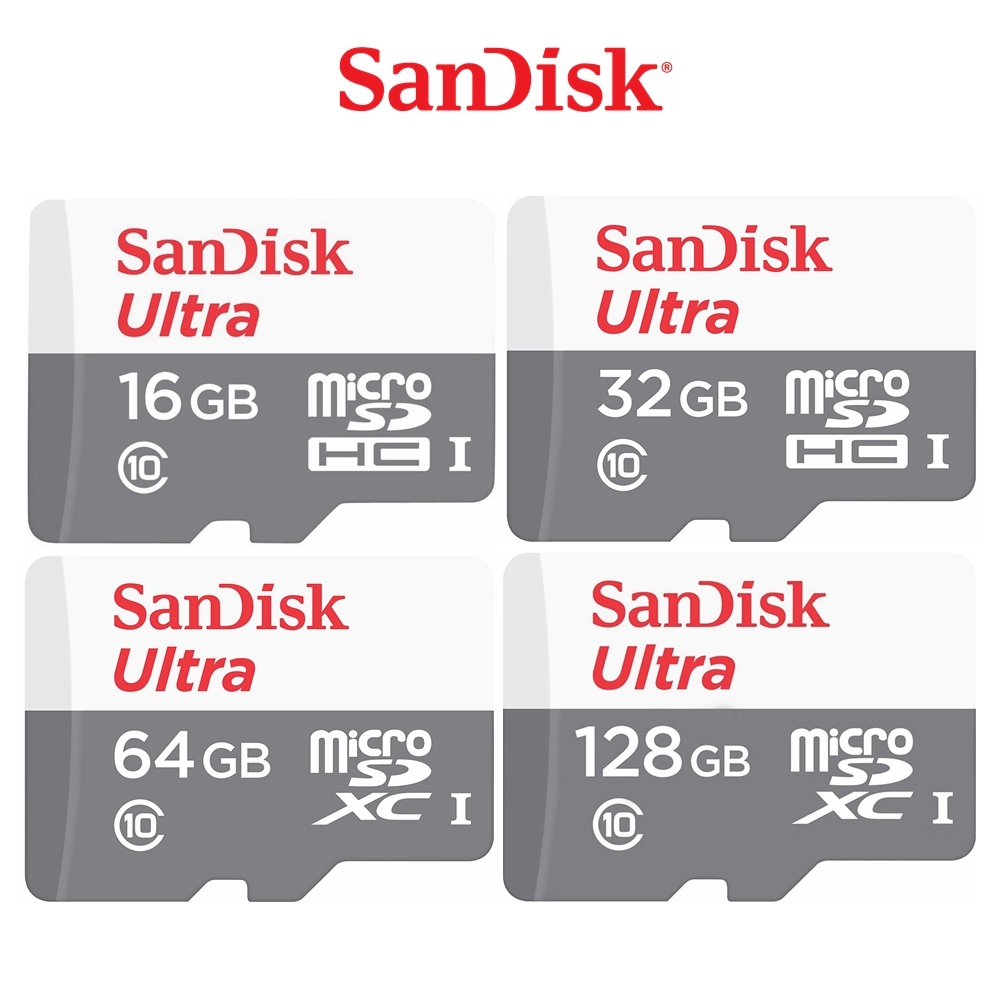 SanDisk Ultra Micro SD Card microSDHC UHS-I Full HD 80MB/s Mobile Phone ...