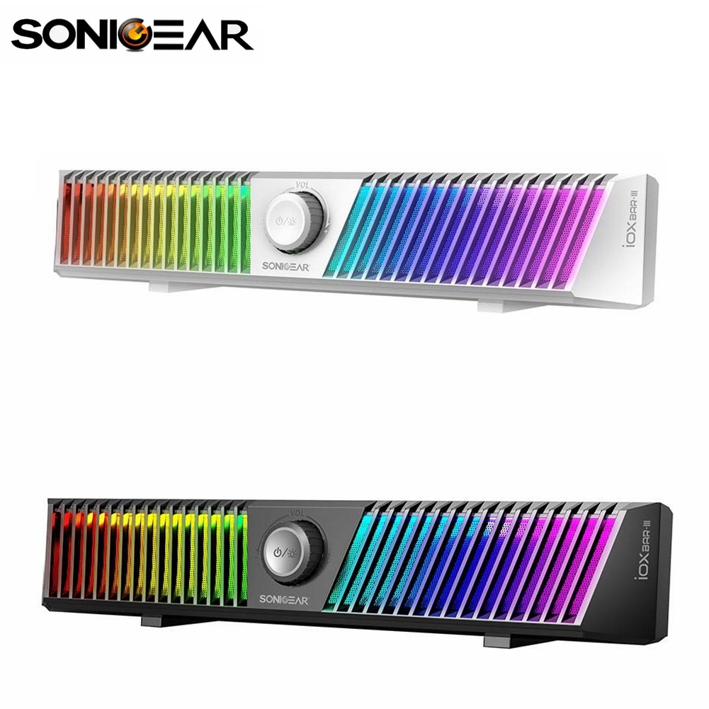 Bluetooth Soundbar Sonicgear IOX Bar 3 Stereo Led Light Effects 10W RMS