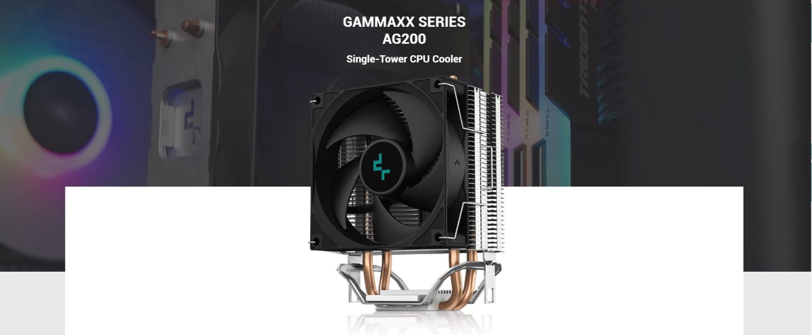 Buy Your DeepCool AG200 Compact CPU Cooler Today!